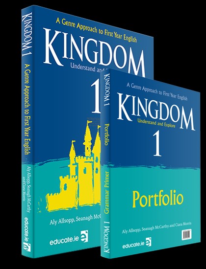 Kingdom 1 (Set) Junior Cycle English (Free eBook) - 1st Year School ...